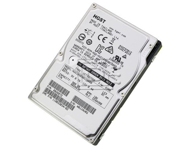 EMC 118033034-02 / HGST Ultrastar C10K900 0B26072 / HUC109090CSS600 ...