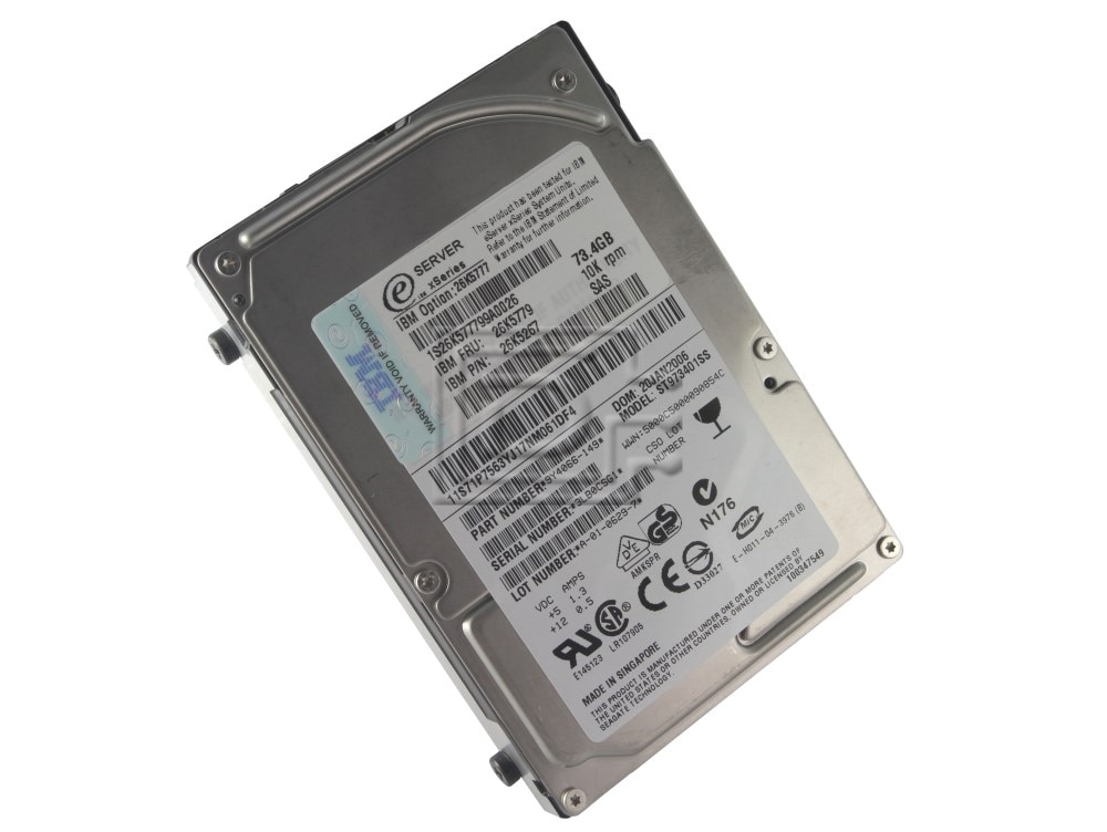 IBM 26K5777 SAS Hard Drives