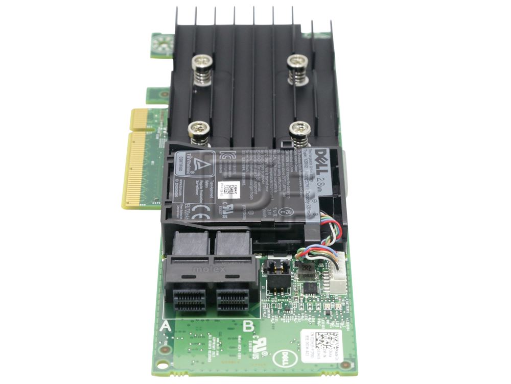 Dell 405-AAQC / 3JH35 PERC H740P PCIe 3.1 x8 8GB SAS / SATA RAID ...