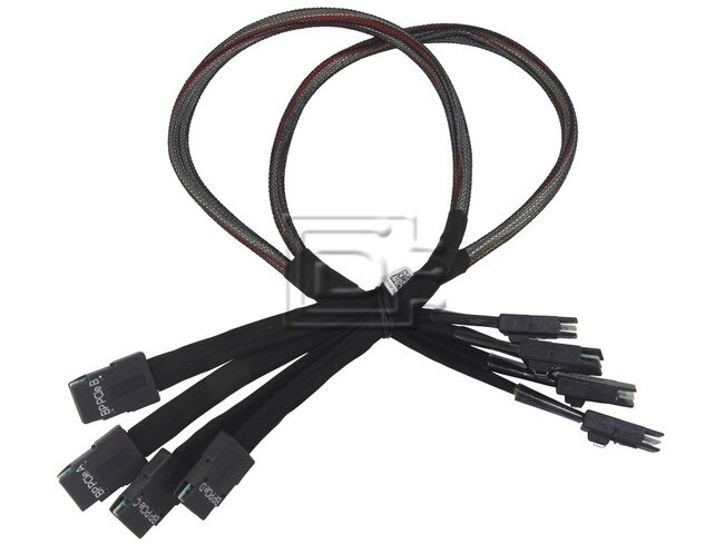 Dell 4V75P 19in / 48cm 4x Mini SAS SFF-8087 to 4x Mini SAS SFF-8087 ...