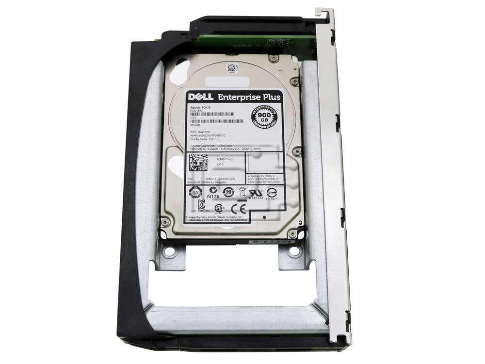 Dell Equallogic CJDG4 900GB 6Gbps 10K SAS LFF HDD Kit for PS6610 ...