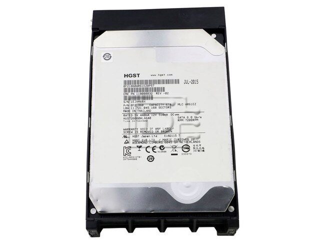 EMC Isilon NL / X series 6TB Enterprise SATA 3.5in LFF Hard Drive kit ...
