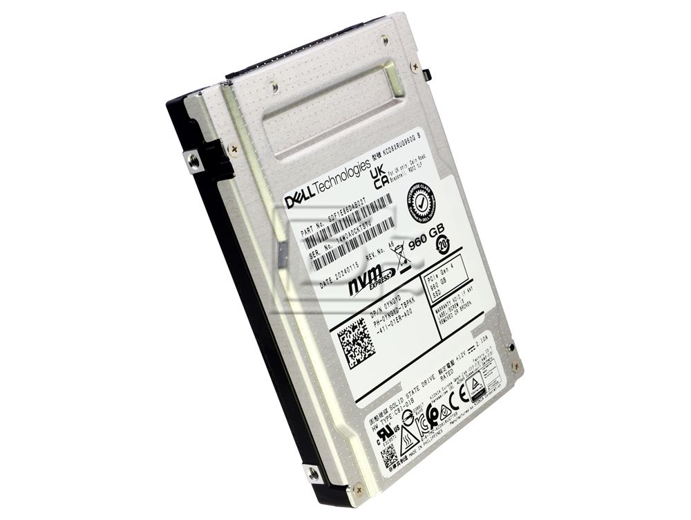 Dell YNGYD Kioxia KCD8XRUG960G CD8-R Series 960GB 2.5" TLC PCIe 4.0 RI ...