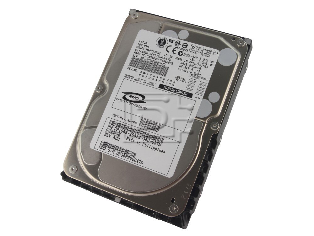 MAP3147NC Fujitsu MAP SCSI Hard Drive