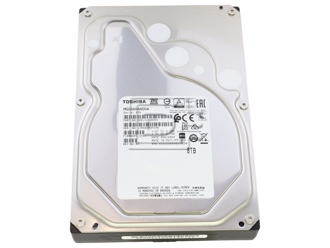 Toshiba MG08ADA800A 8TB 3.5" LFF 6 Gbps 7.2K RPM 4Kn MG08-D Series ...