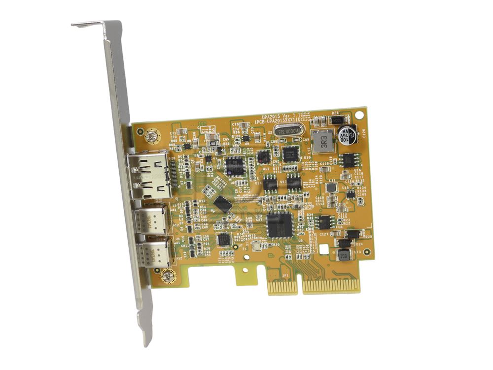 Dell RRV91 UPA2015 USB 3.2 PCIe Expansion Card 2x Type C Ports 1x ...