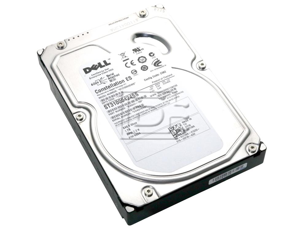Seagate Constellation ST31000424SS Serial SCSI / SAS Hard Drive