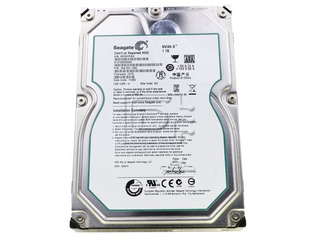 Seagate SV35.5 ST31000526SV 1TB 7.2K 6.0Gb/s SATA Hard Drive