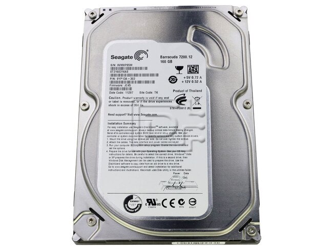Seagate ST3160316AS SATA Hard Drive