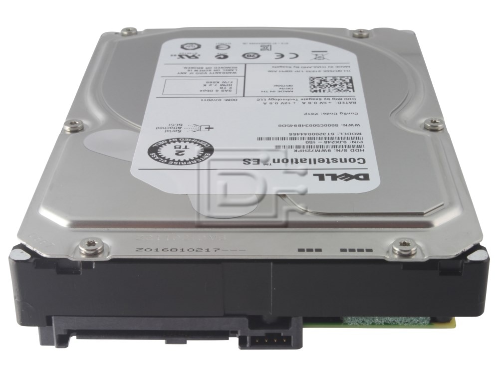 Seagate Constellation ES ST32000444SS 2TB / 2000GB Serial SCSI / SAS ...