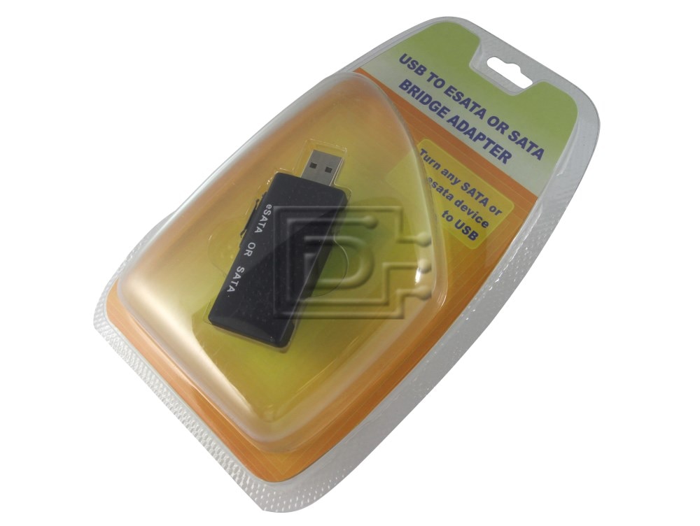 USB to SATA and eSATA Bridge Adapter