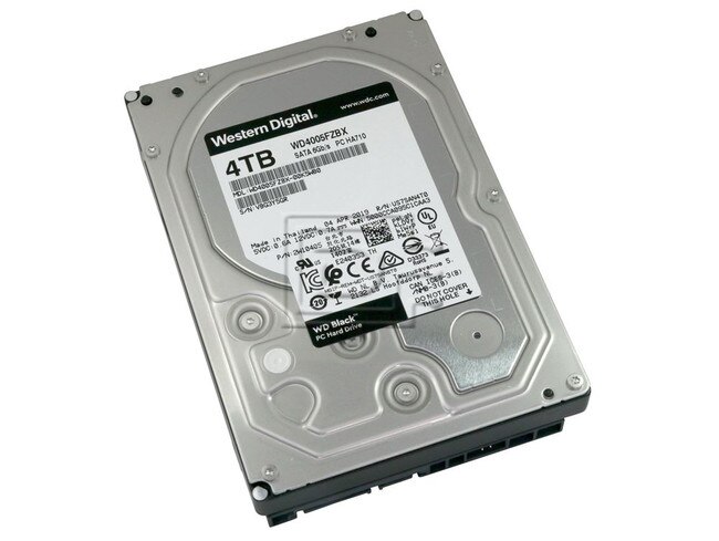 Western Digital WD4005FZBX 4TB 3.5" 7.2K RPM WD Black SATA Hard Drive