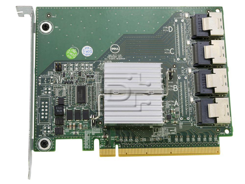 Dell YPNPC 4-Port SAS PCIe Bridge Card for PowerEdge R820, R720